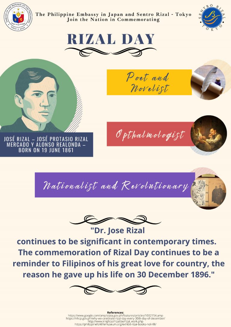 The Philippine Embassy in Japan and Sentro Rizal Tokyo join the nation ...