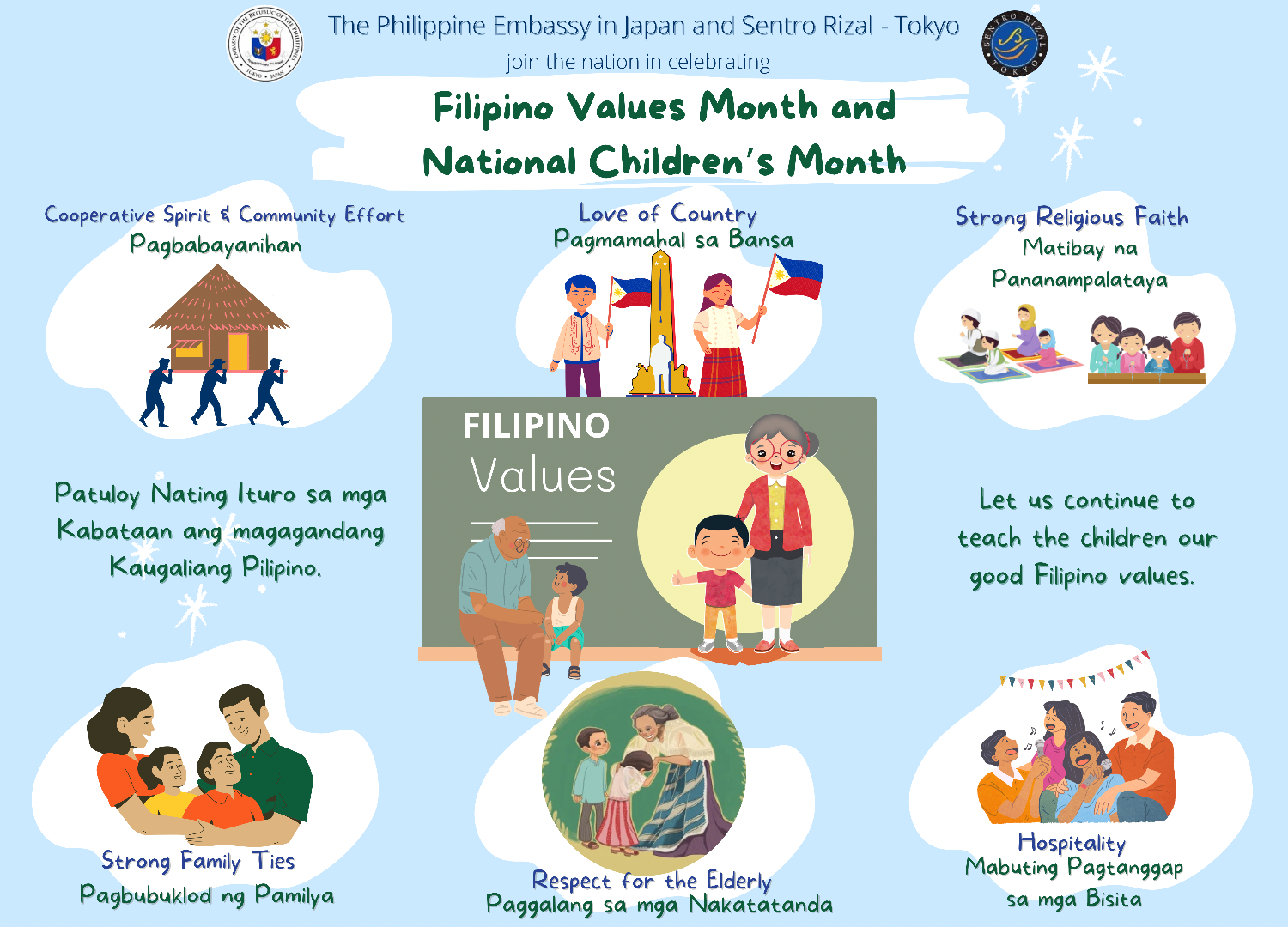 Filipino Values Month And National Children s Month Philippine