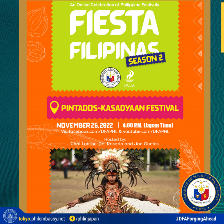 Fiesta Filipinas Season 2: Pintados-Kasadyaan Festival | Philippine ...