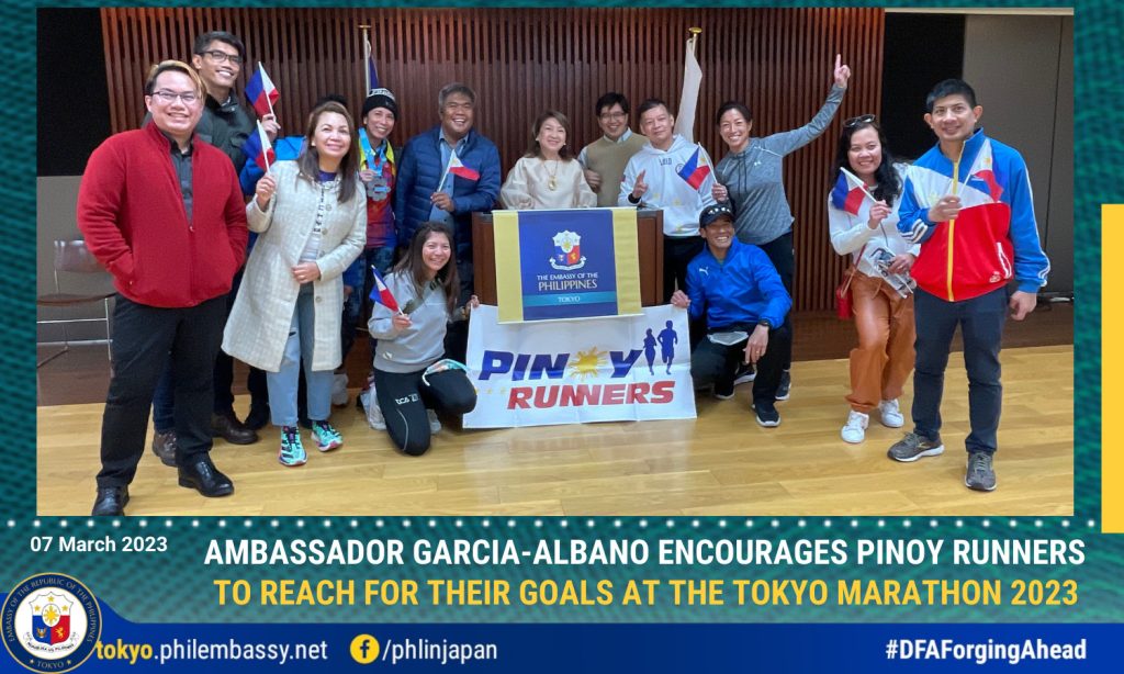 Ambassador Garcia-Albano Encourages Pinoy Runners To Reach For Their ...