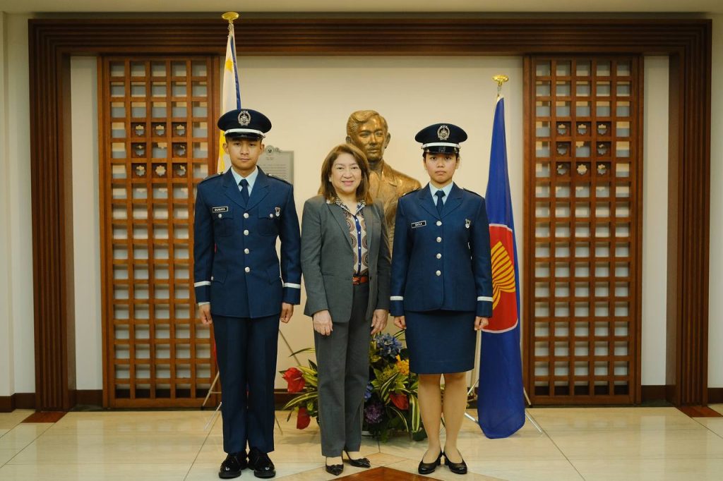 Ambassador Garcia-Albano Leads the Donning of Ranks and Administers the ...