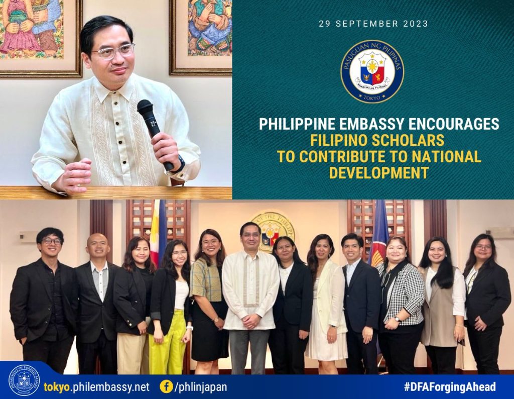 Philippine Embassy Encourages Filipino Scholars To Contribute To ...