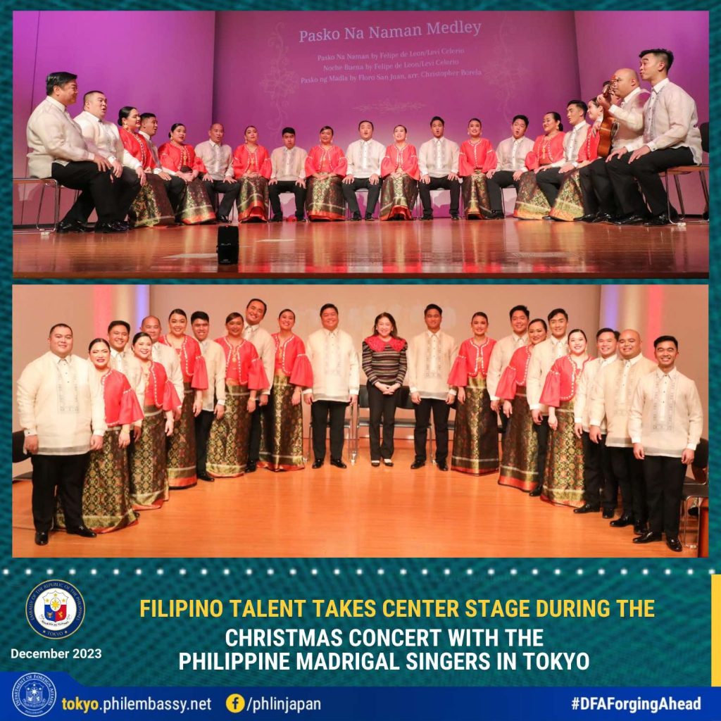 Filipino Talent Takes Center Stage During The Christmas Concert With ...