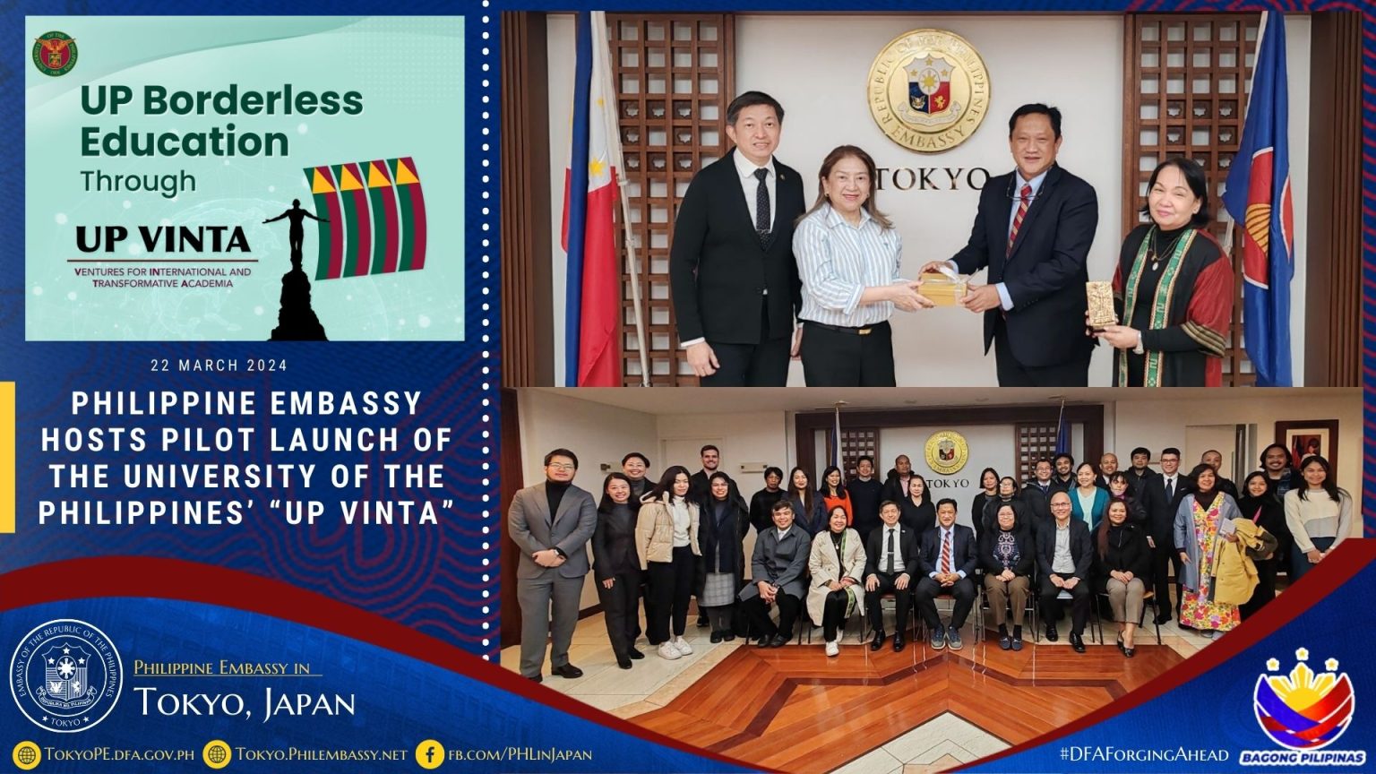 Philippine Embassy Hosts Pilot Launch of The University of the ...