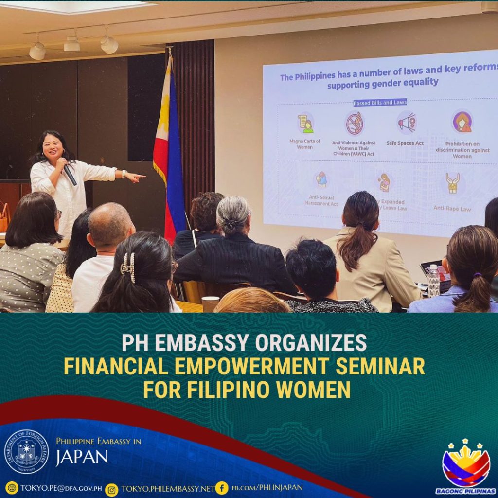 Philippine Embassy Organizes Financial Empowerment Seminar for Filipino Women | Philippine ...