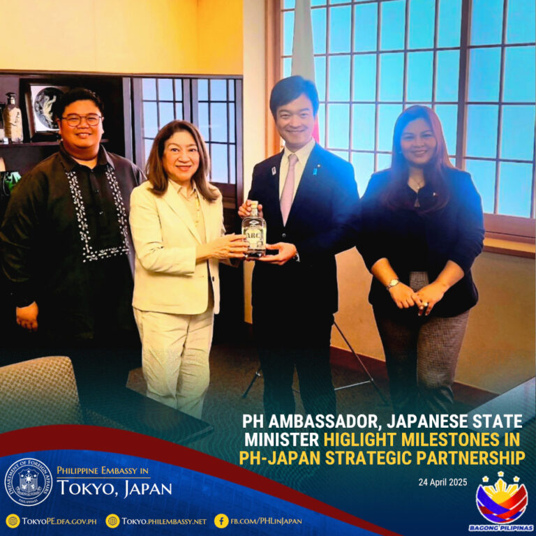 Philippine Ambassador, Japanese State Minister Highlight Milestones in ...