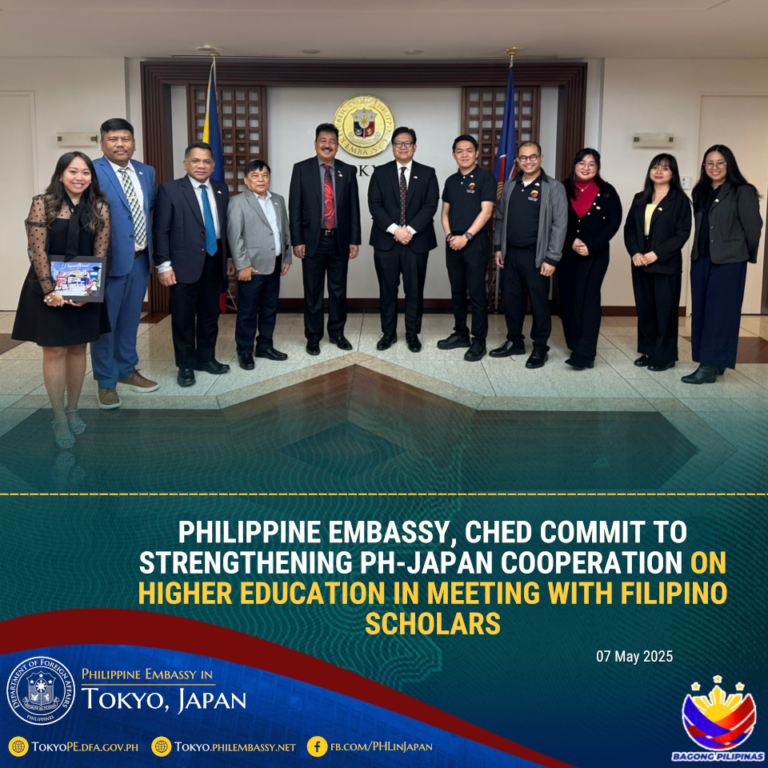 Philippine Embassy, CHED Commit To Strengthening Philippines-Japan ...