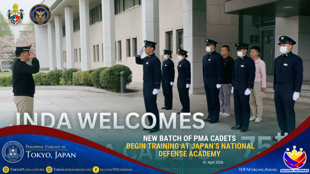 New Batch of PMA Cadets Begin Training at Japan’s National Defense ...