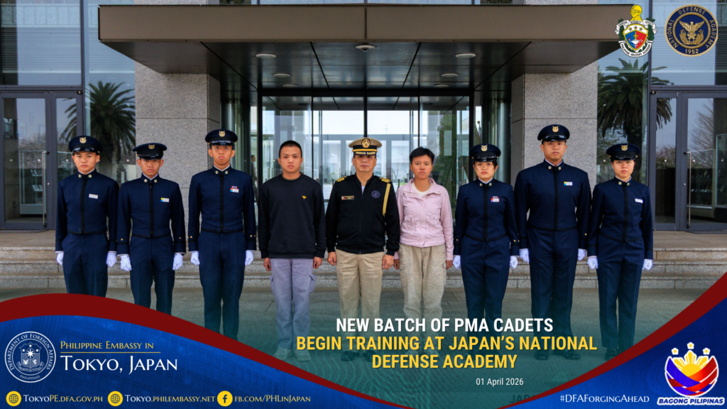 New Batch of PMA Cadets Begin Training at Japan’s National Defense ...